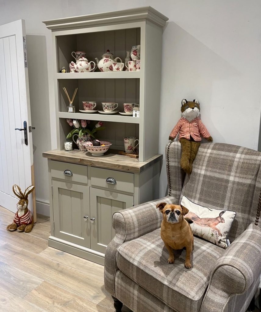 90cm T&G Display Dresser - Farmhouse Furniture