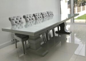 Large 3m Bespoke Trestle Table - Farmhouse Furniture