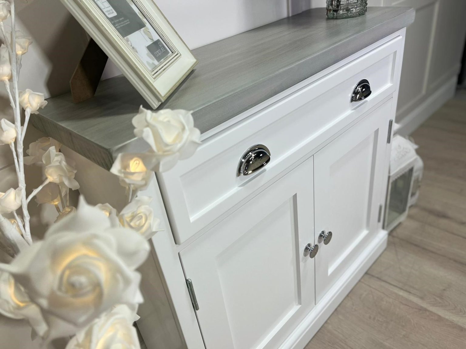 90cm Slimline Sideboard - Farmhouse Furniture