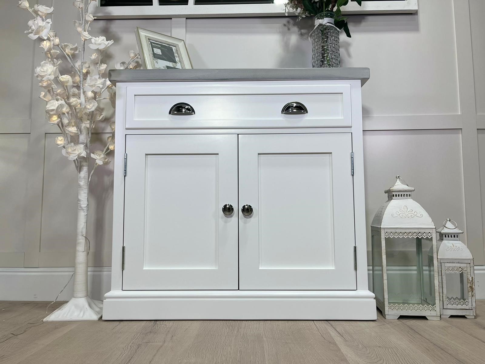 90cm Slimline Sideboard - Farmhouse Furniture