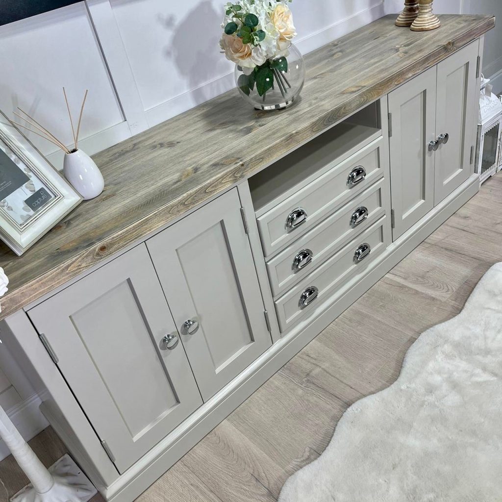 Bespoke 6ft Classic TV Stand - Farmhouse Furniture